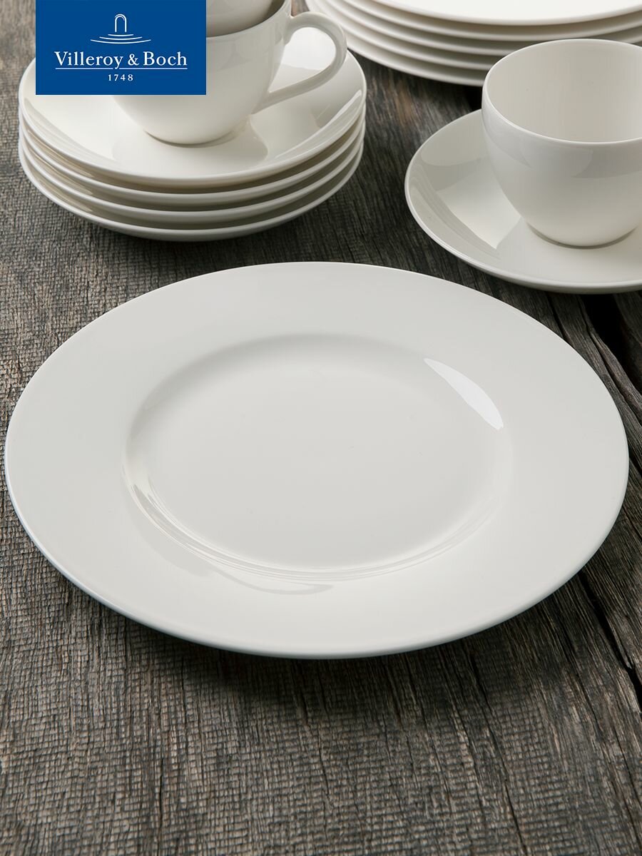Салатная тарелка 22 см, Basic White VIVO, Villeroy & Boch Group, Премиум-Фарфор