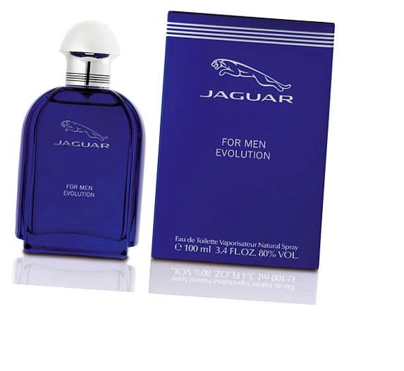 Мужская туалетная вода Jaguar For Men Evolution 100 мл - Ягуар Фор Мен Эволюшн