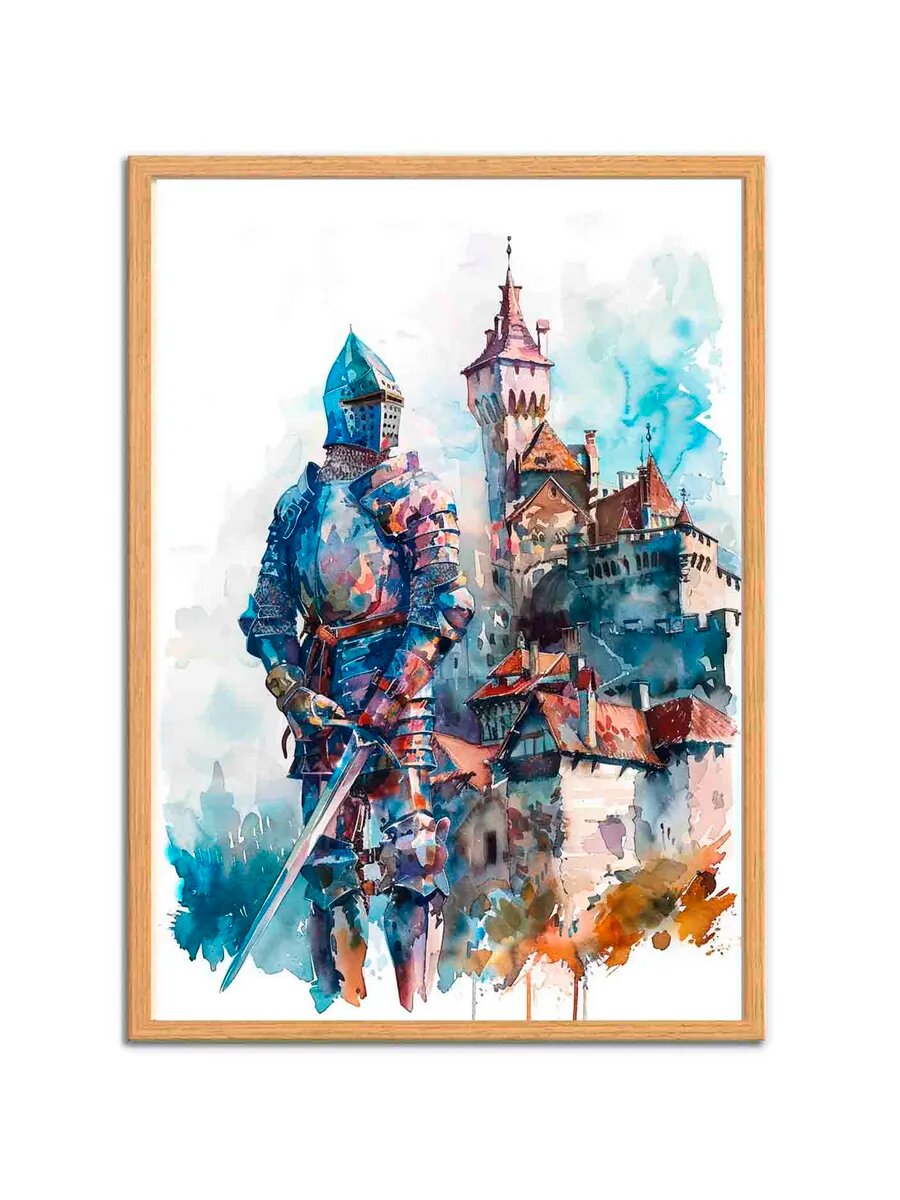 Рыцарь гусиной птицы 2, Плакат 30x42см