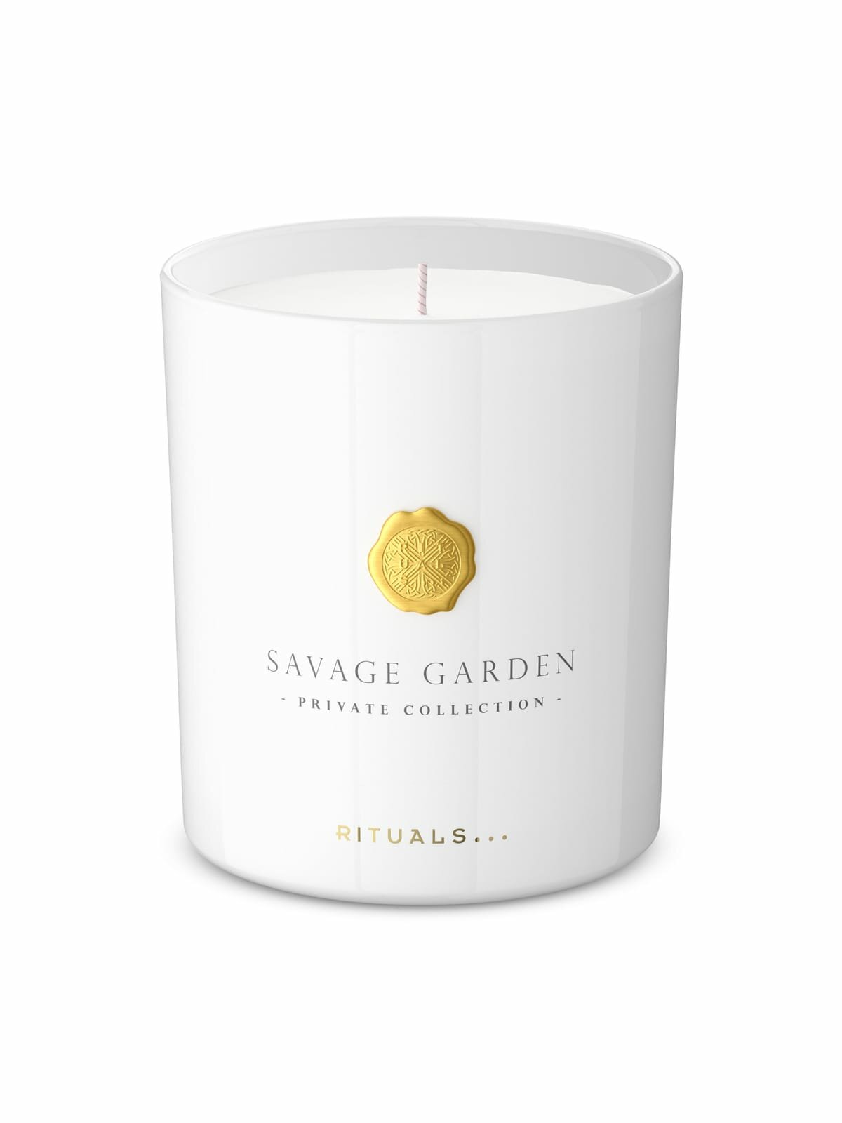 Свеча Rituals Private Collection White Savage Garden Scented Candle, белый, 360 г