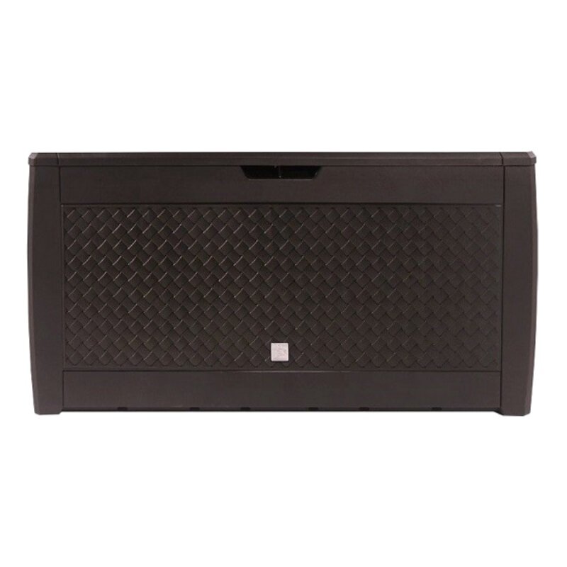 Сундук Prosperplast Boxe Rato MBR310-440U, пластик, 310 л, ручки для переноски, цвет венге — фото 1