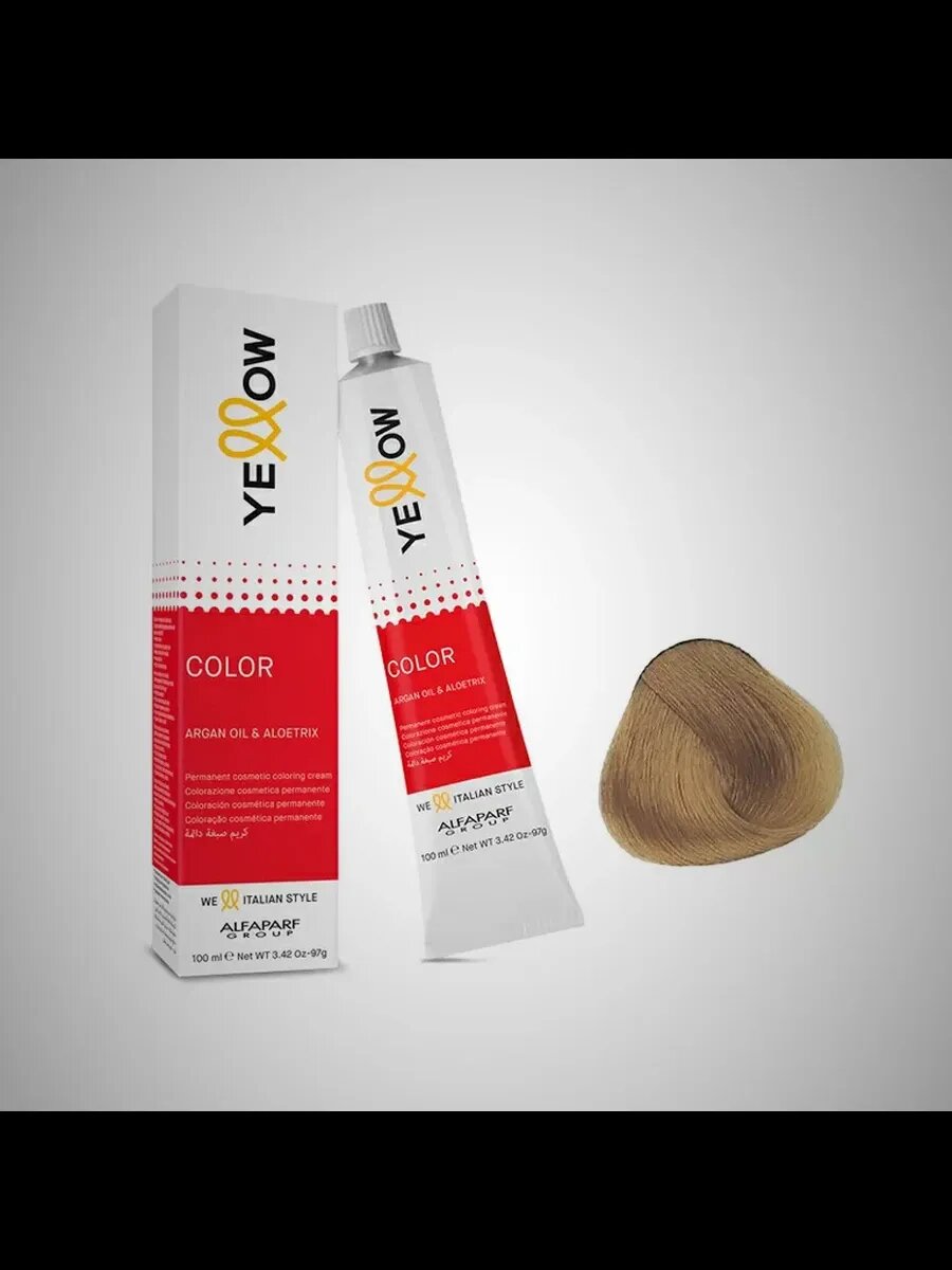 YELLOW PROFESSIONAL Ye Color Permanent Coloring Cream 100 мл