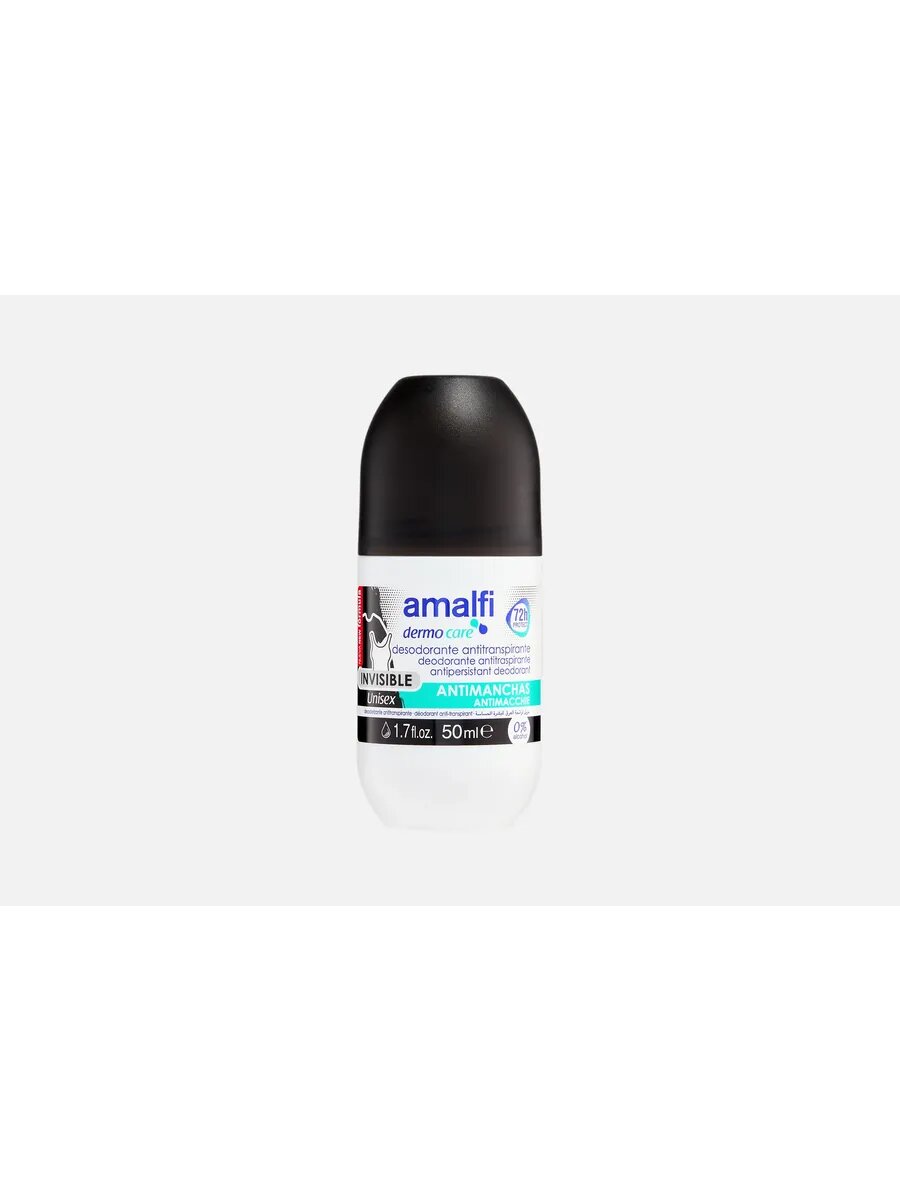 Amalfi invisible protection шариковый антиперспирант против белых пятен 50 мл