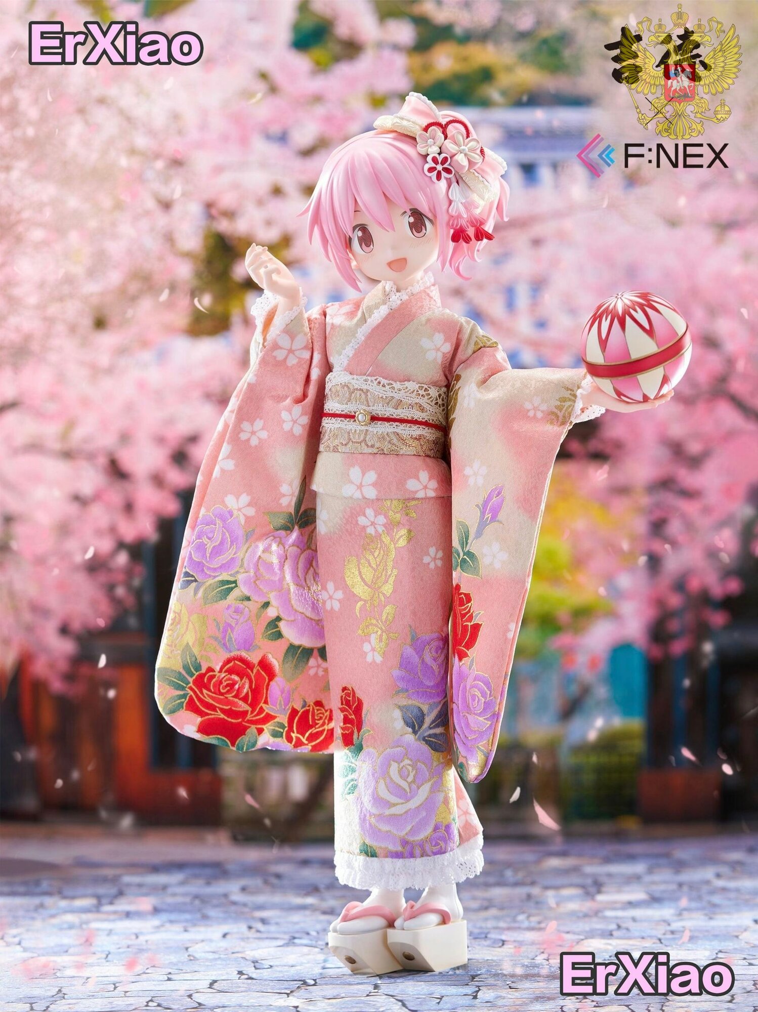 Фигурка F: NEX(FuRyu) Yoshitoku , Девочка-волшебница Мадока / Puella Magi Madoka Magica The Movie Rebellion , Madoka Kaname Japanese Doll 430mm