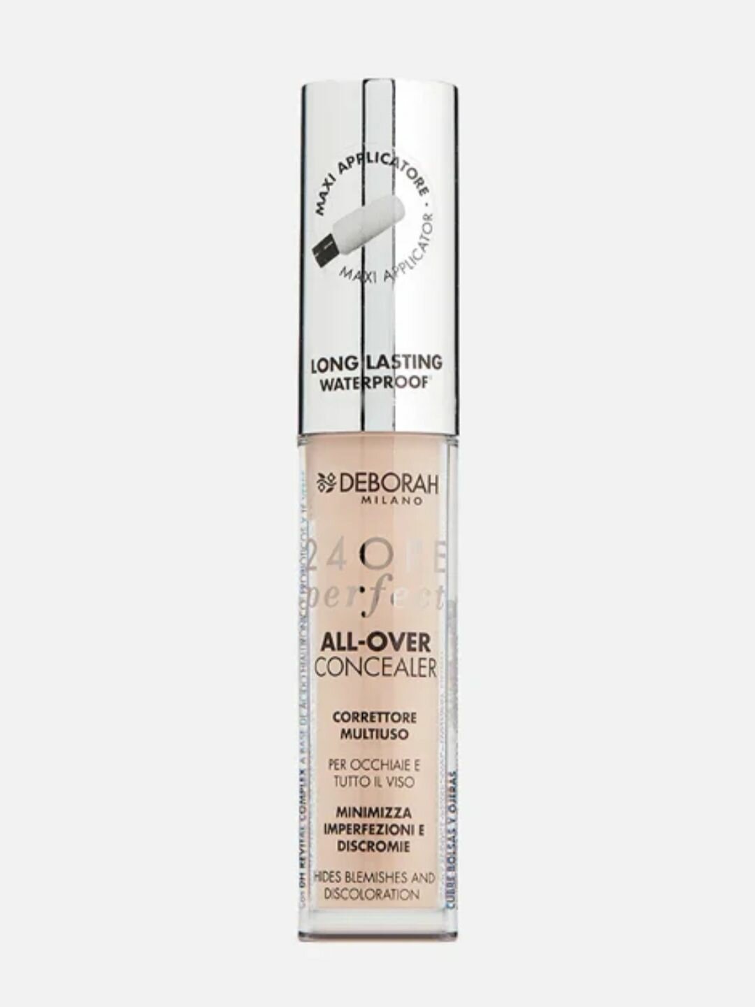 Стойкий жидкий консилер DEBORAH MILANO 24ore perfect all over 01 Fair