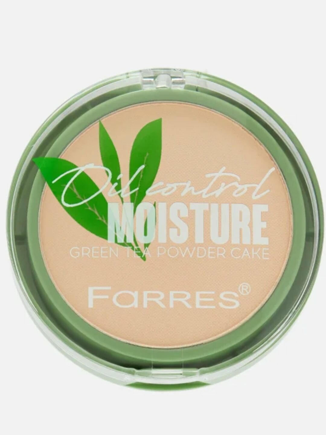 Пудра для лица с экстрактом зелёного чая FARRES green tea extract powder 03