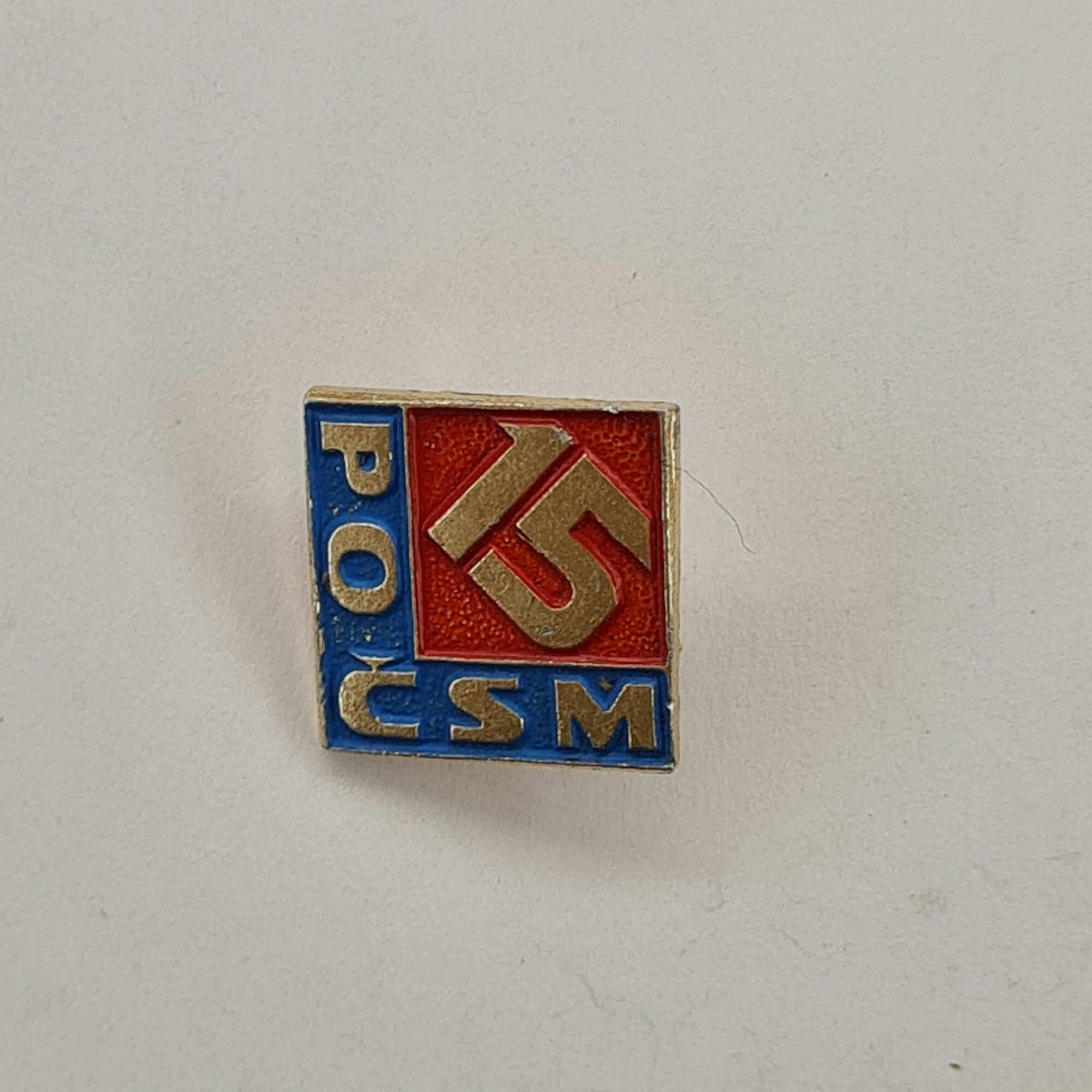 Значок СССР. РО CSM, эмблема, спорт. Винтажный значек.