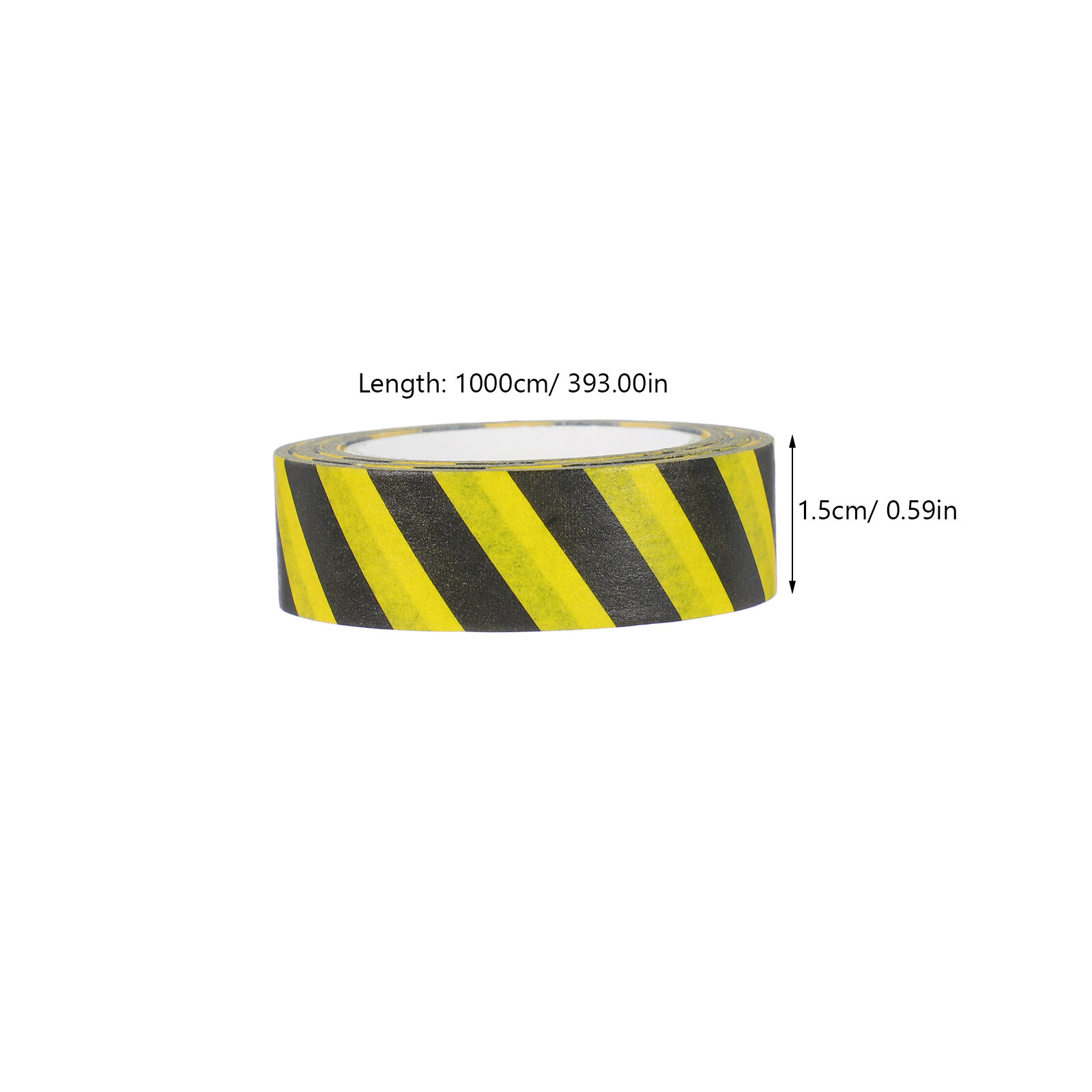 1 Rolл Miniature Warning Tape Для Детского Творчества И Дизайна Дорог 1000.00X1.50X0.01Cm