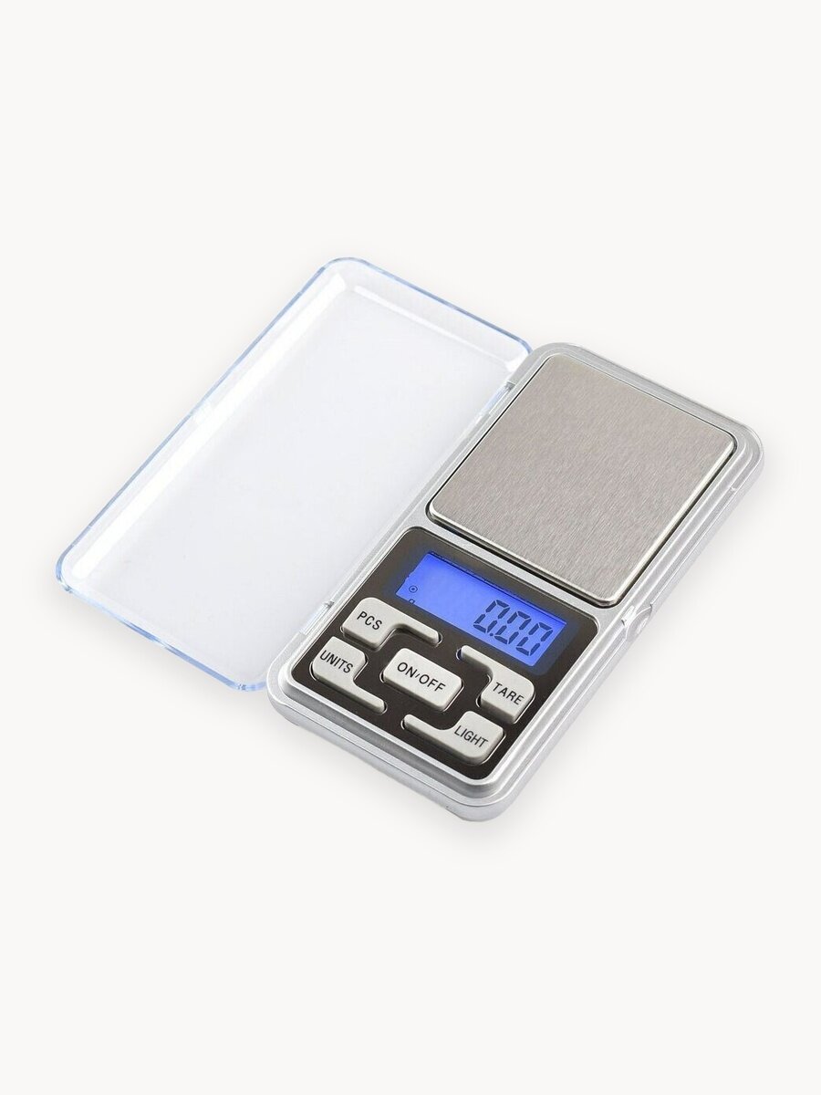 Весы электронные карманные MH-500 высокой точности с диапазоном измерения 0,1 гр - 500 гр.