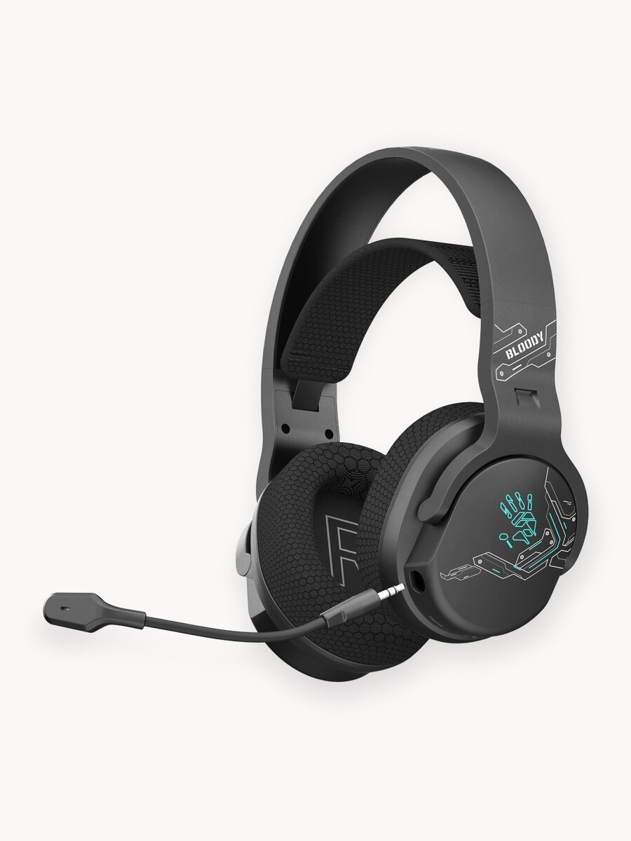 Наушники с микрофоном A4Tech Bloody GR370 черный