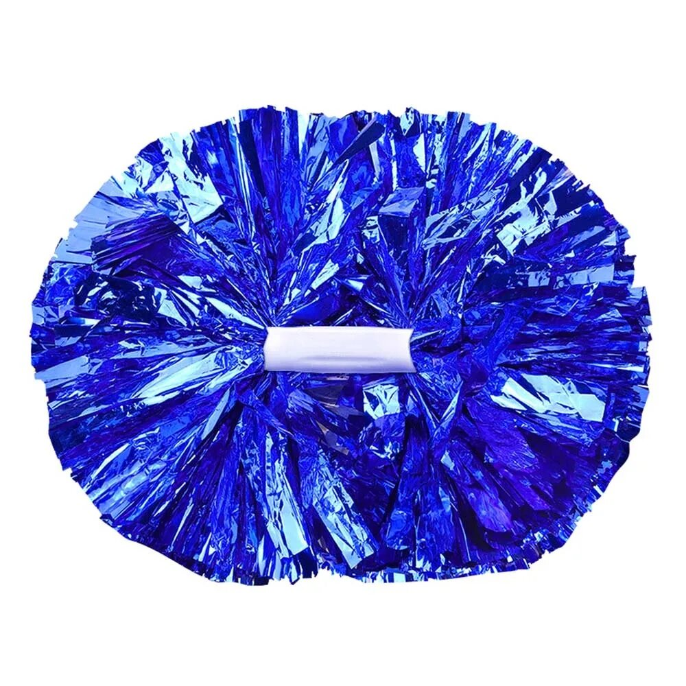 Цветные помпоны для чирлидинга 30x37 см Blue