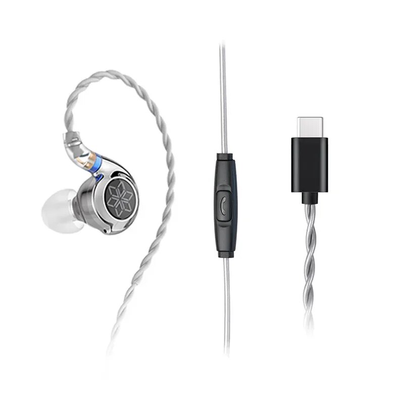 Проводные наушники Fiio FD11/JD10/JD1 с микрофоном