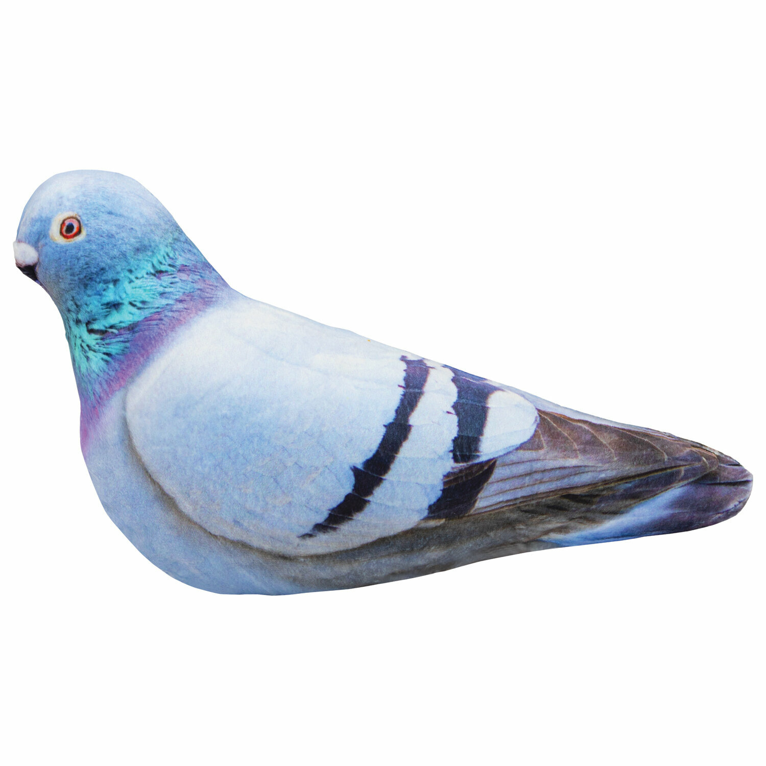 Игрушка мягкая WOOZOO Голубь, ткань вельбоа, 28х17 см 666978