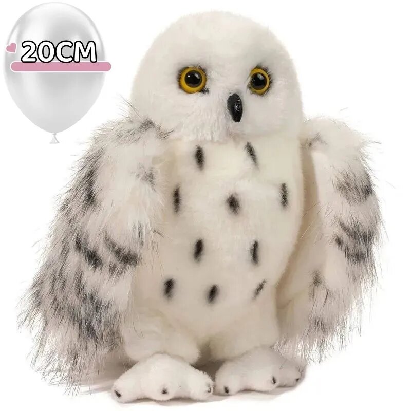 Плюшевая игрушка The Noble Collection Сова Букля (Hedwig Plush - Harry Potter) 20cm