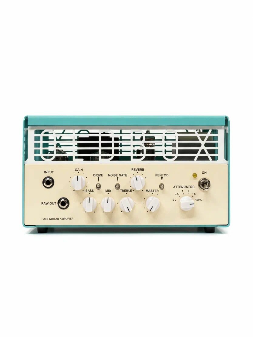 OLDBOX Surf Green Ламповый гитарный усилитель для студии, бирюзовый