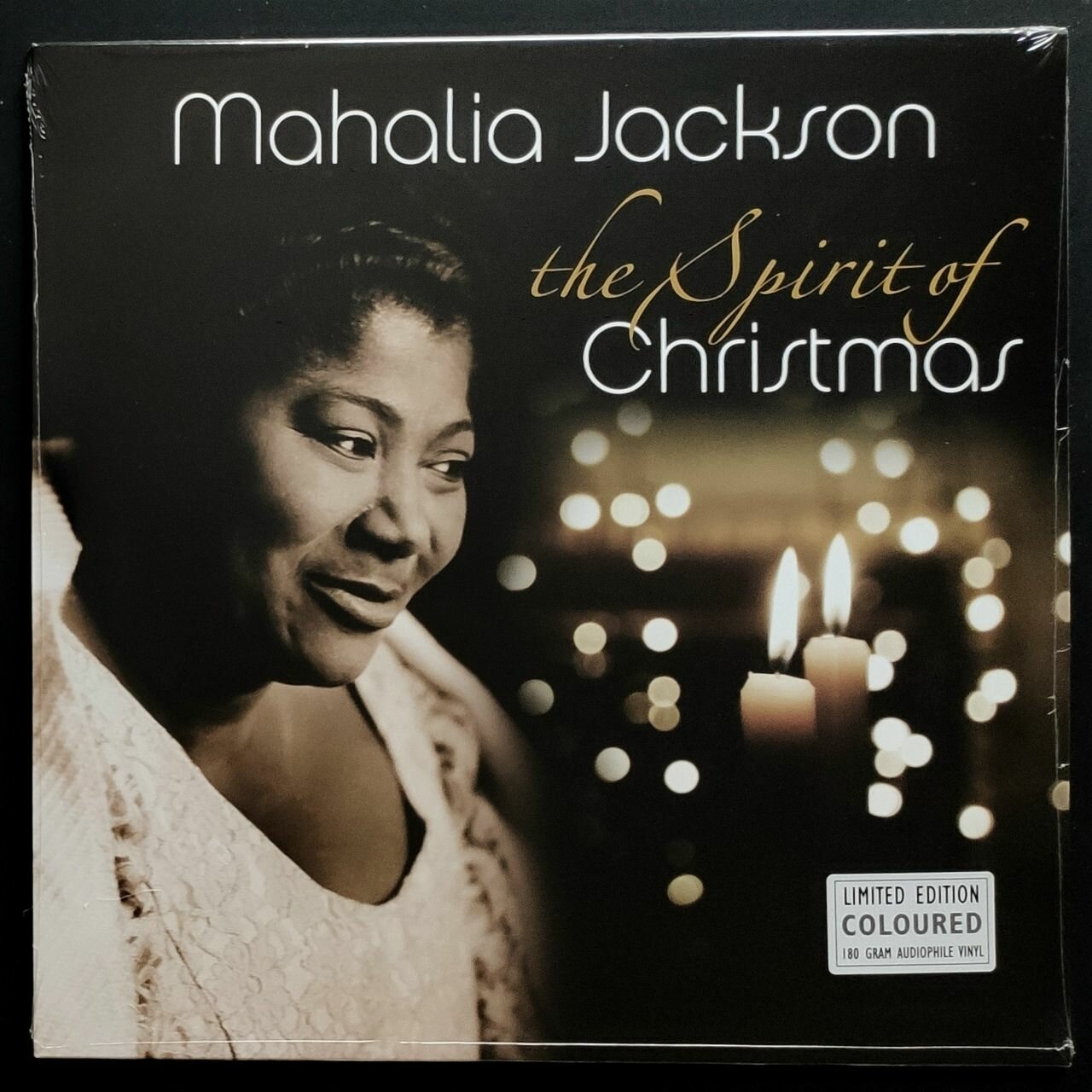 Виниловая пластинка Mahalia Jackson - The Spirit Of Christmas (LP, 2018, Vinyl Passion) gold vinyl