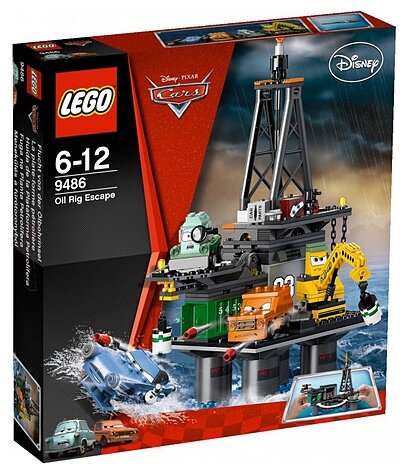 Конструктор LEGO Cars 9486 Операция "Нефтяная вышка", 422 дет.