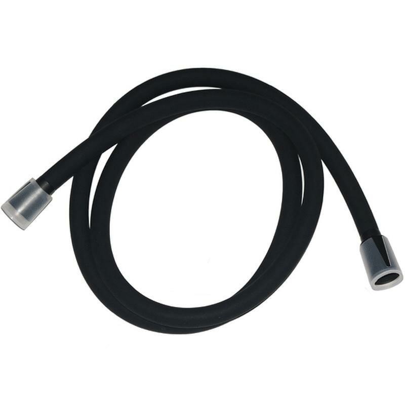 Шланг для душа Iddis Optima Home OPH15BLi19 черный матовый, 150 см, силиконовая оболочка