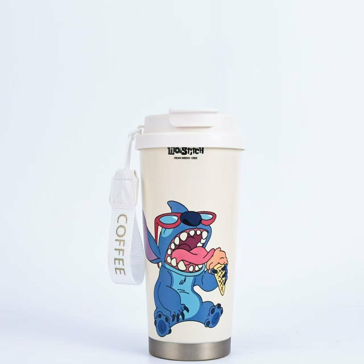Термокружка Miniso Lilo and Stitch из нержавеющей стали, 500 мл