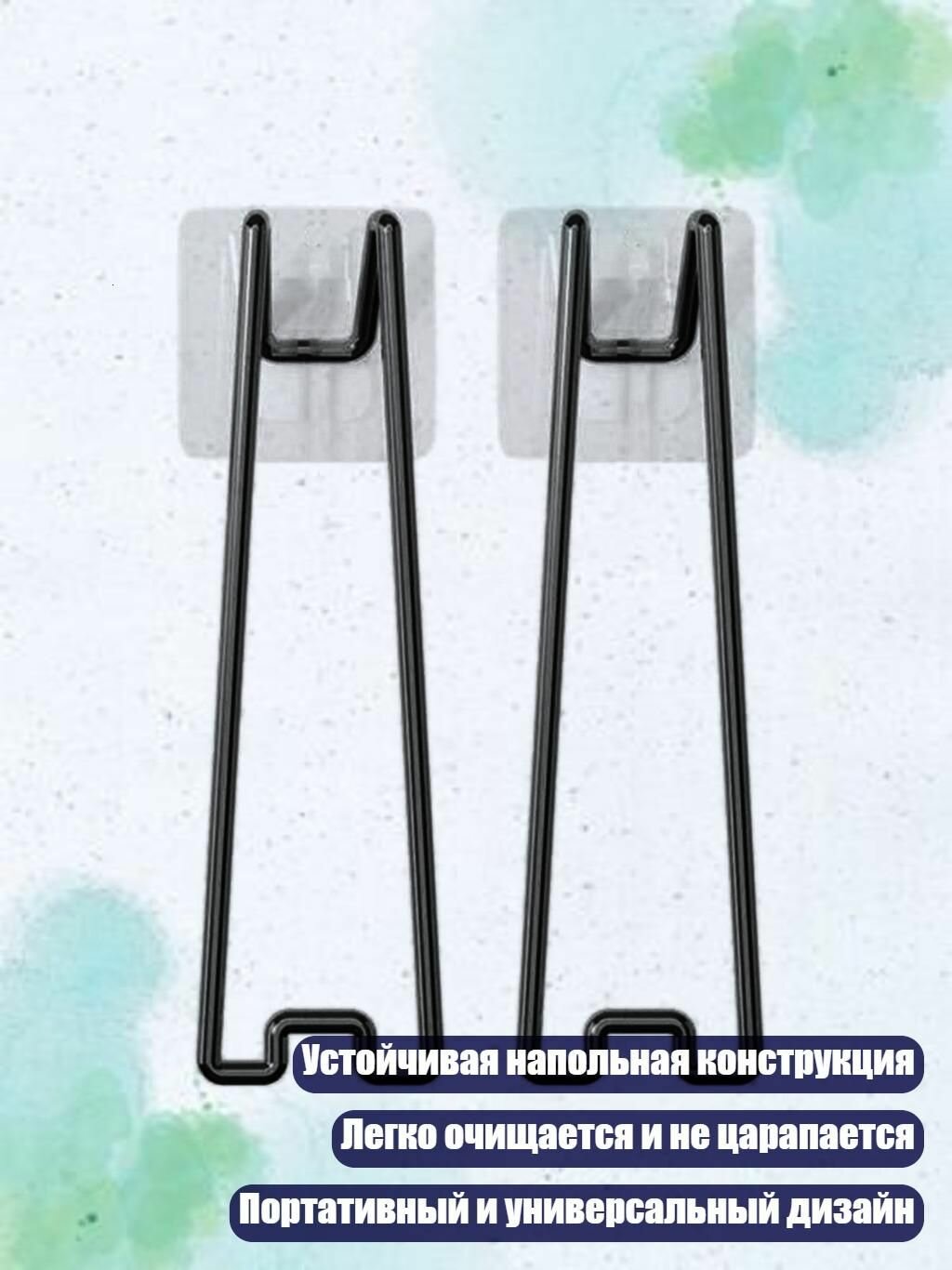 Настольный держатель для сертификатов из нержавеющей стали, Черный - L