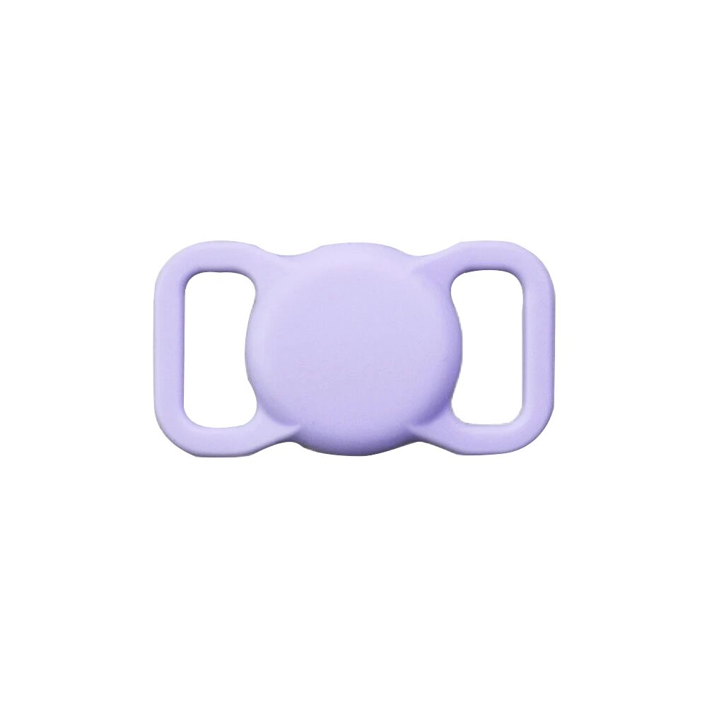 Силиконовый чехол-брелок для AirTag для собак и кошек Сиреневый, lilac colour