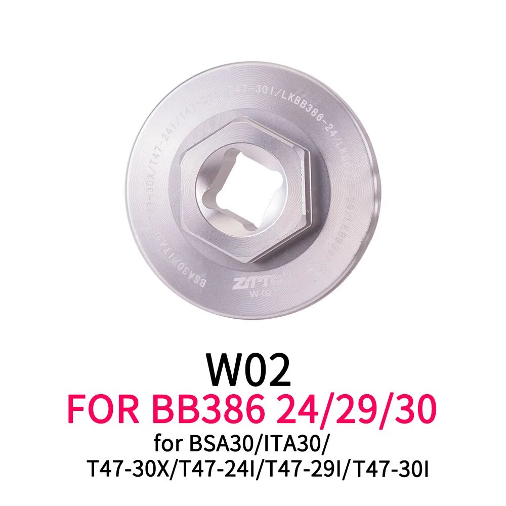Каретка ZTTO BB386 керамическая черная 24/29/30мм Белый, W02E TOOL