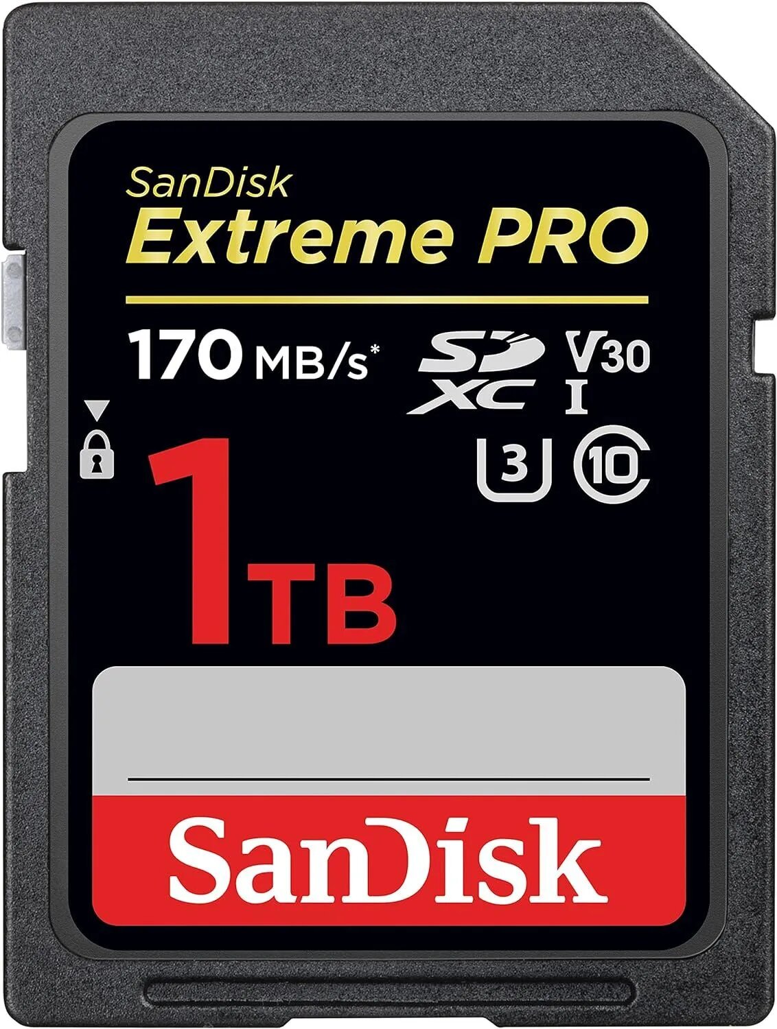 Карта памяти SanDisk Extreme PRO SDSDXXY-1T00-GN4IN, SDXC, 1 ТБ