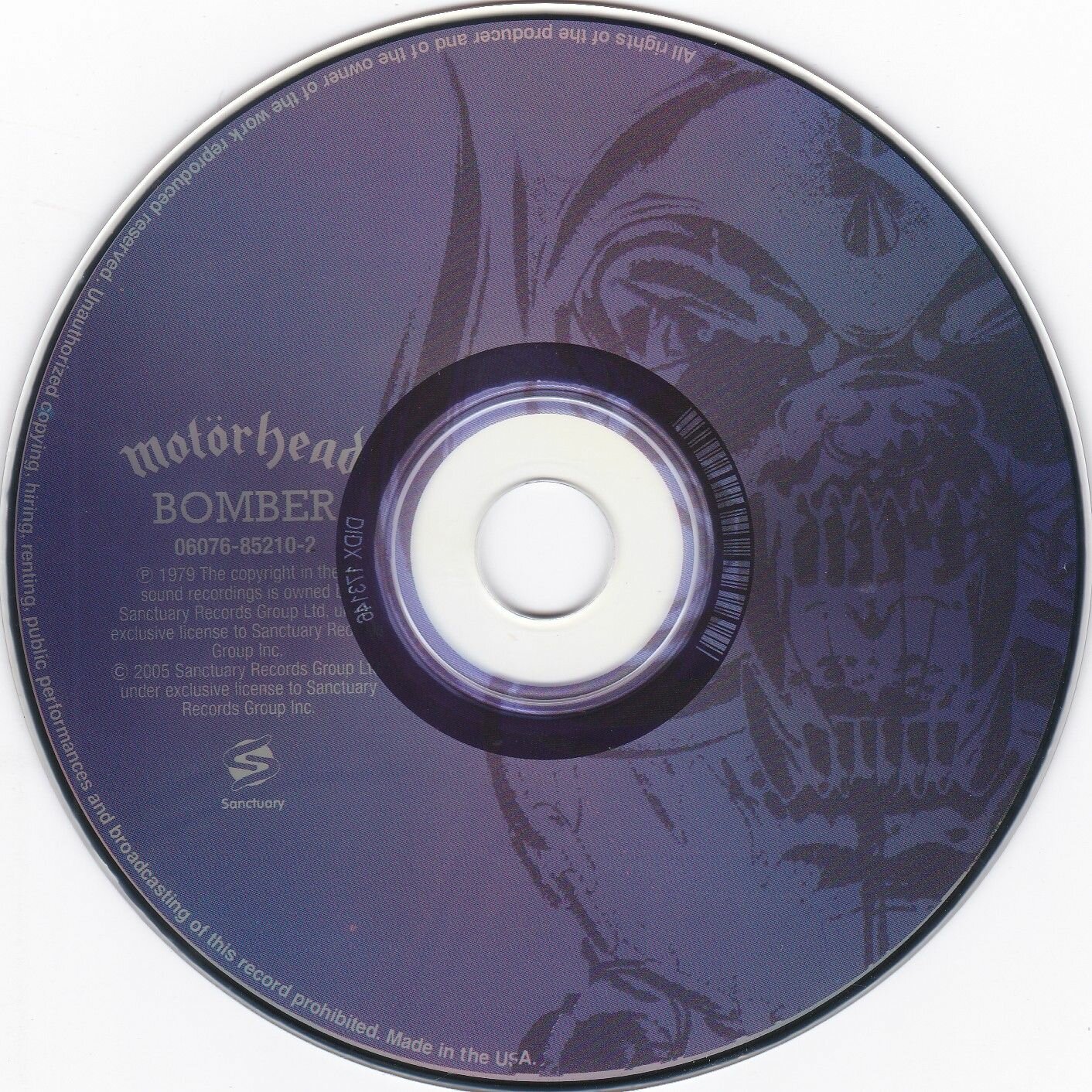 Motorhead - Bomber, 2001, 12-page, CD-Аудио — фото 1