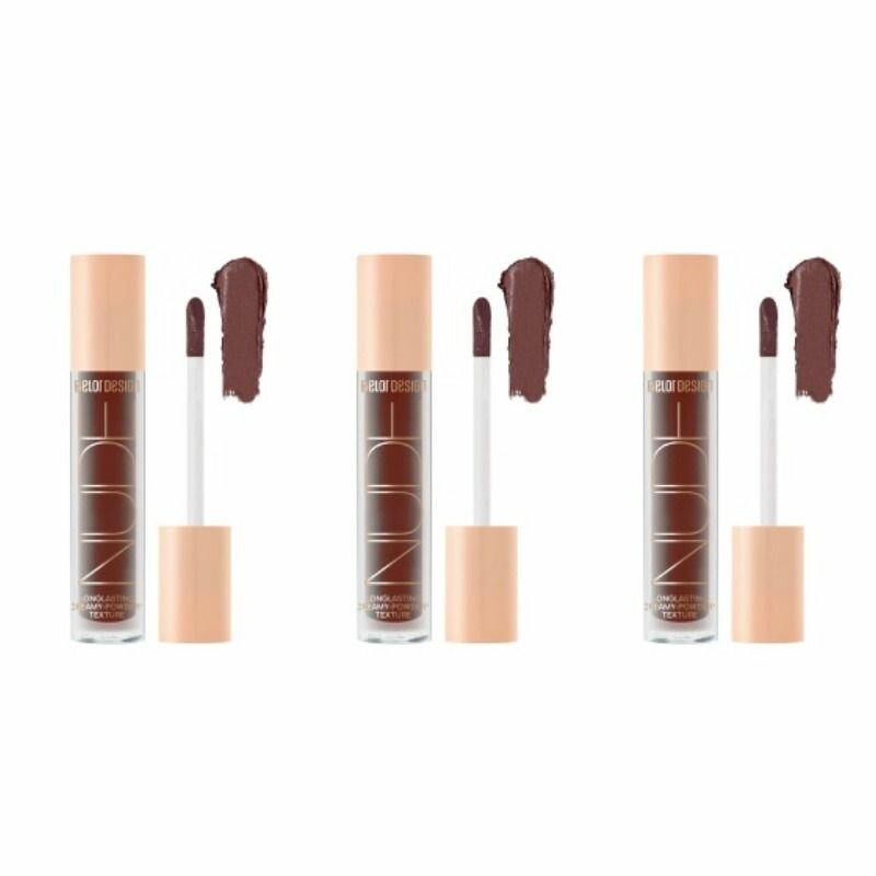 Belor Design Тени жидкие, Nude Harmony, тон 14, матовые, 3 уп.