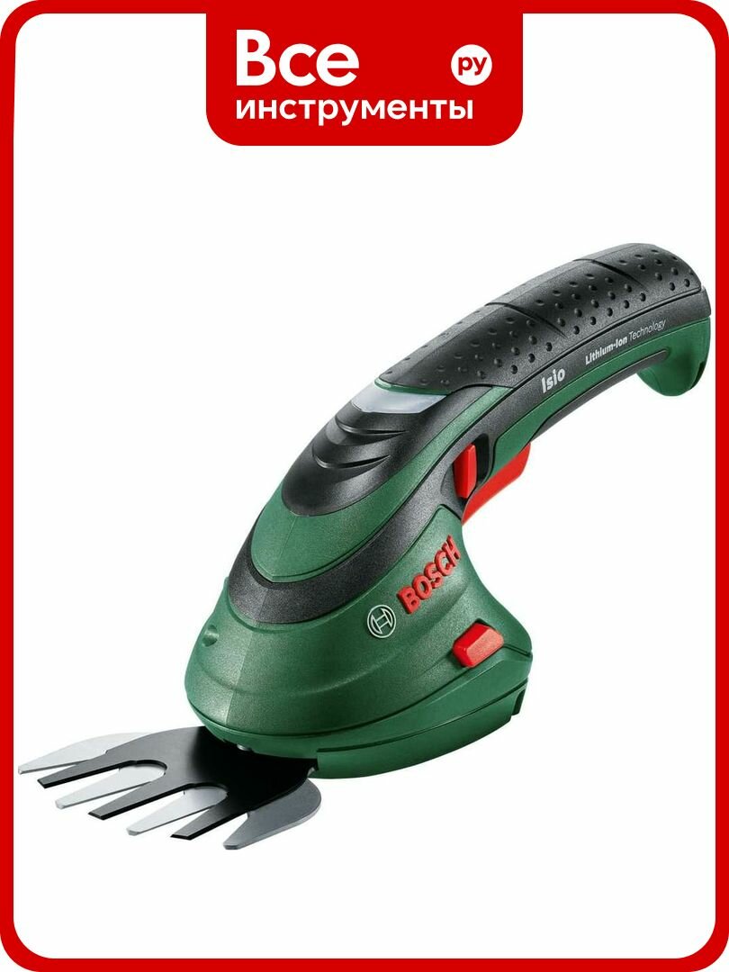Аккумуляторные ножницы для травы Bosch ISIO 0600833106