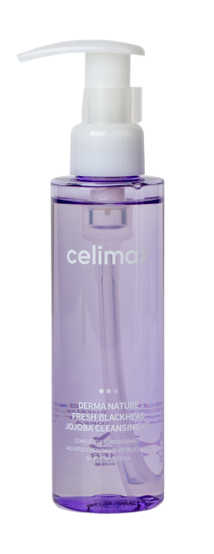 CELIMAX Гидрофильное масло для умывания Derma Nature Fresh Blackhead Jojoba Cleansing Oil, 150 мл