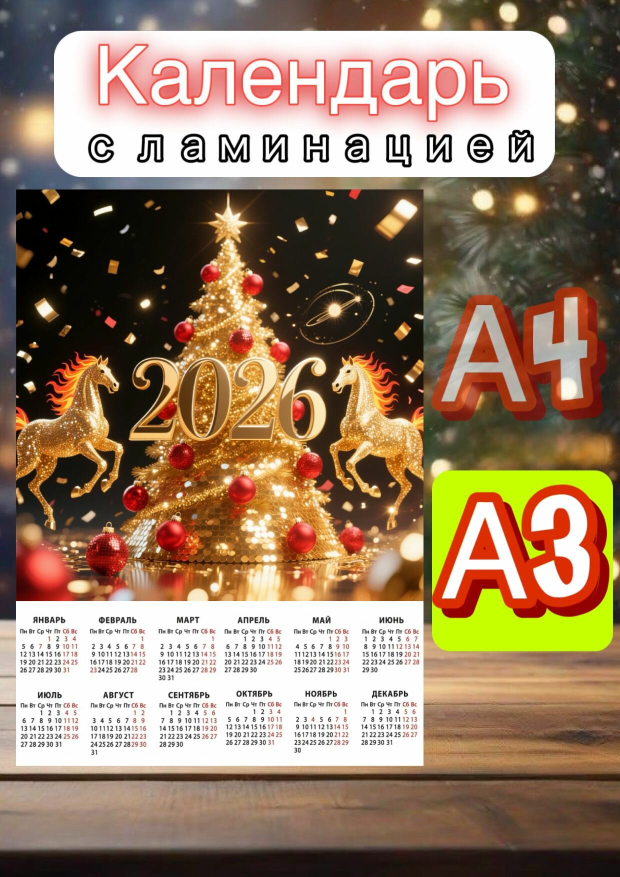 Календарь А3