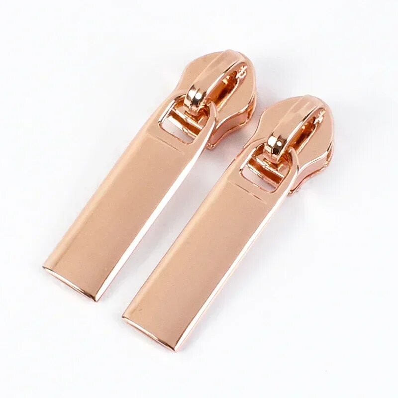 Бегунки для молнии Rose Gold 5# 10 шт