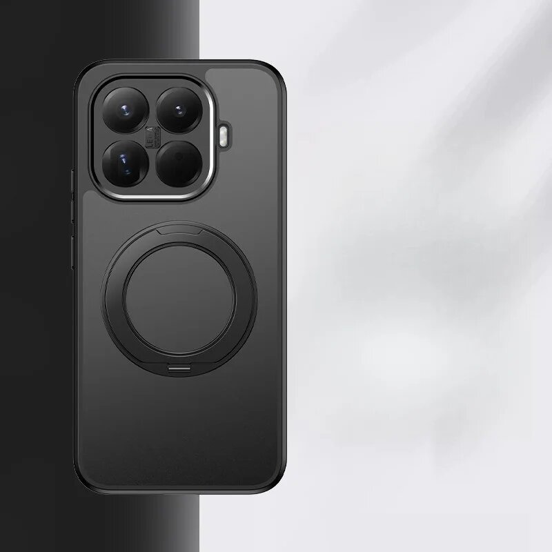 Чехол на Xiaomi 17T Bracket Black с подставкой