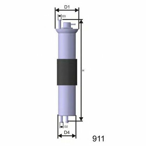 Фильтр топливный BMW: 3 98-05, 3 Compact 01-05, 3 Touring 99-05, 3 кабрио 00-, 3 купе 99-, Z3 95-03, Misfat e847 для BMW 3 серия E46, 7 серия, Z3 E36