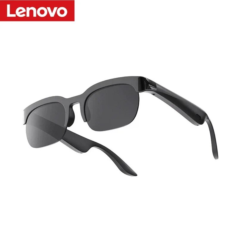 Умные очки Lenovo с ИИ-переводом, Bluetooth, записью разговоров, прослушиванием музыки, смарт-солнцезащитные очки для мужчин и женщин, новинка 2026 года