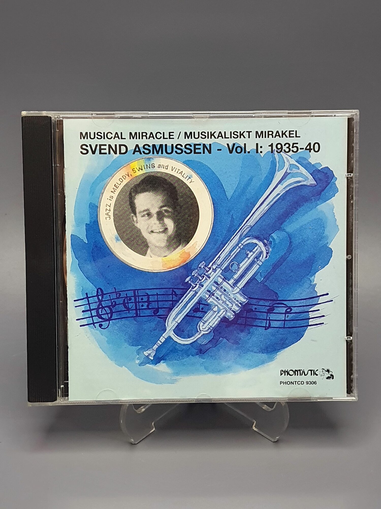 Svend Asmussen (Свенд Асмуссен) "Musical Miracle / Musikaliskt Mirakel Vol. 1: 1935-40". CD диск. 1994 г.