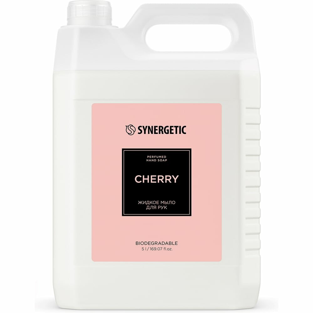 Жидкое мыло SYNERGETIC Cherry/вишня, 5л 105215