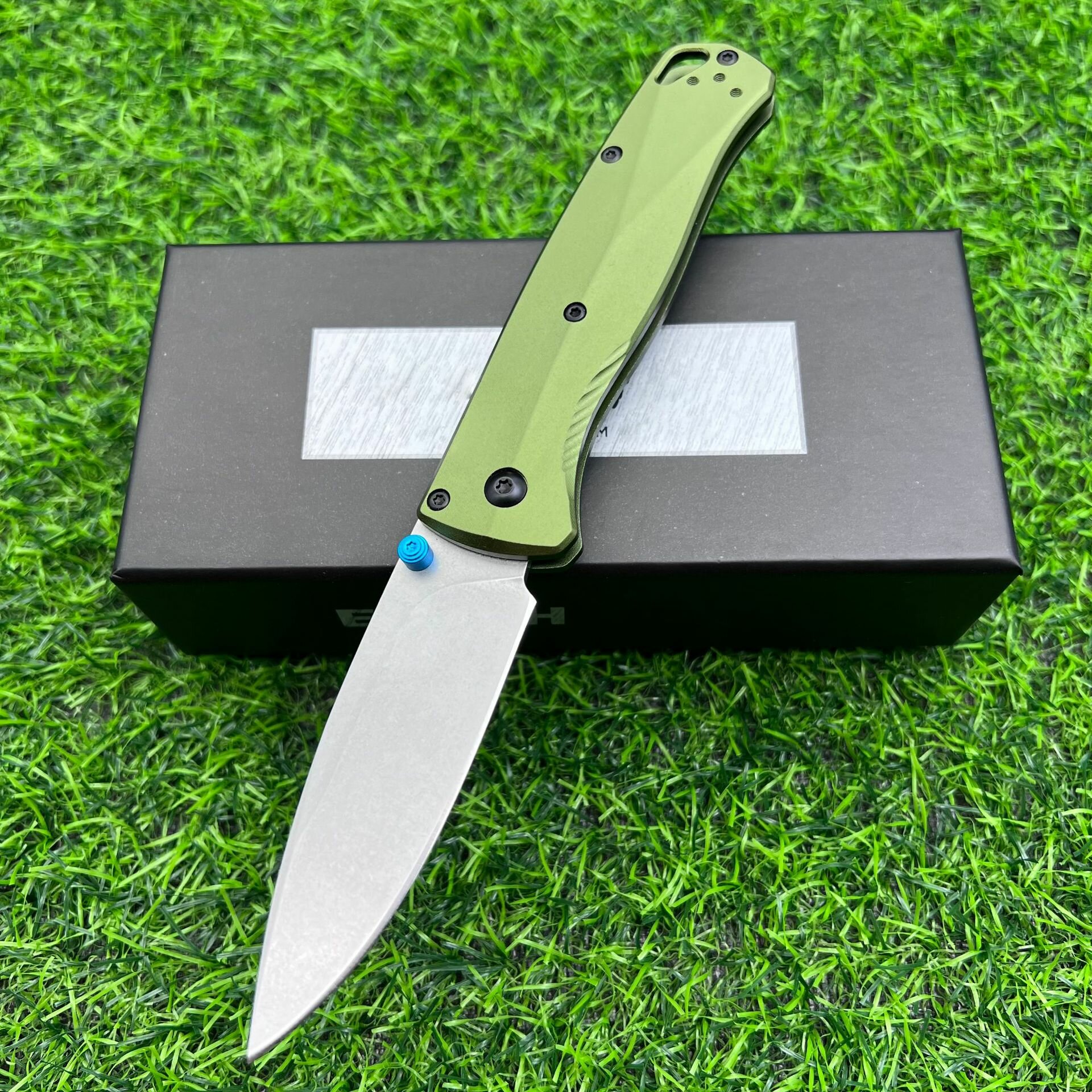 Benchmade535BK-07 Многофункциональный складной нож на шарикоподшипниках с алюминиевой рукоятью, портативный инструмент для кемпинга и отдыха на природе