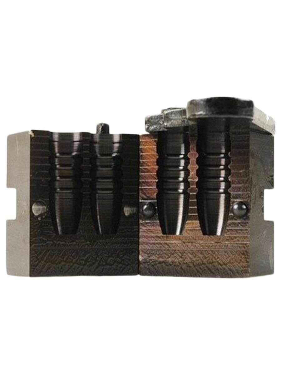 Блок пулелейки двухместный Lyman 2-Cavity Bullet Mold (.375 Cal / 264 gr / RN), арт. 2660449