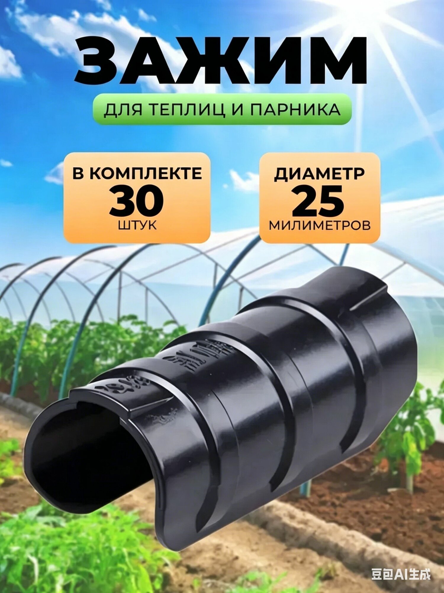 Комплект креплений30 х 24.9мм, 30 шт