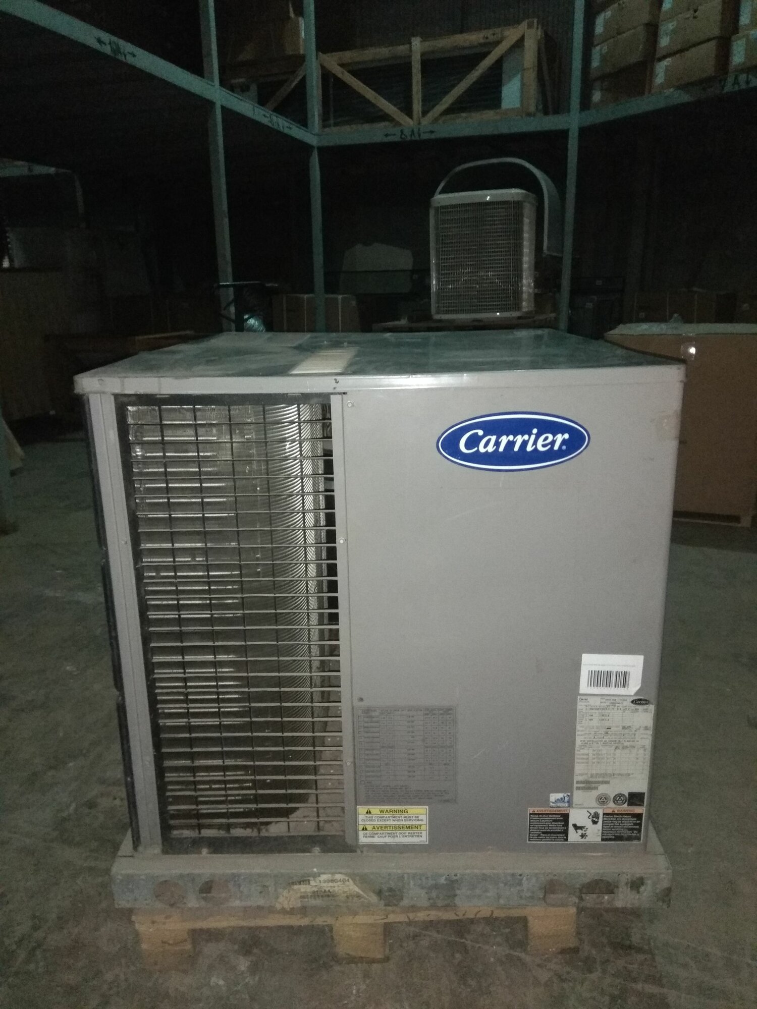 Руфтоп Carrier 50HS 060-913AA (+7,2С/+54,4С 18квт) (консервация, новый) Крышной кондиционер (холод/
