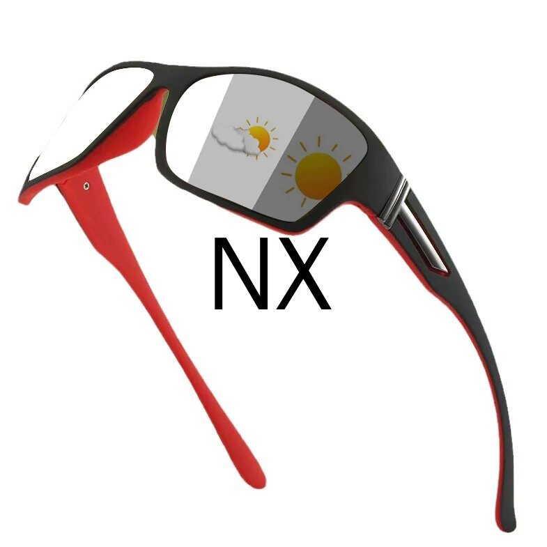 Фотохромные очки NX black red +250