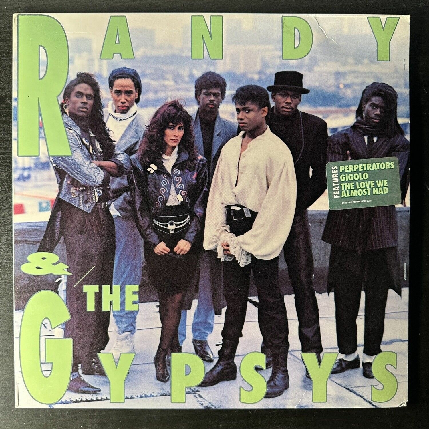 Виниловая пластинка Randy & The Gypsys Randy & The Gypsys (США 1989г.)