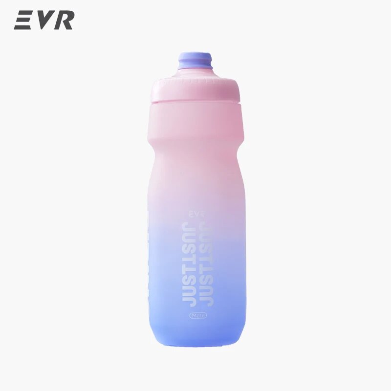 EVR бутылка для воды сжимаемая pink-blue 650 мл