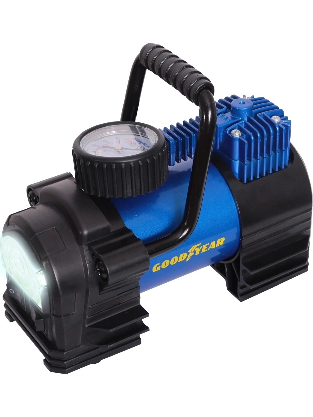Воздушный компрессор Goodyear GY-35L LED - 35 л/мин, фонарь, сумка