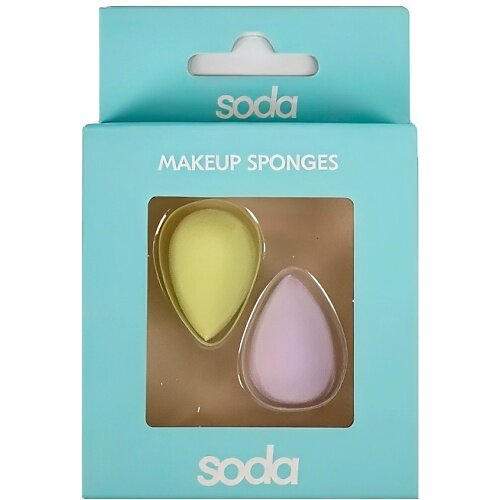 SODA Спонжи для консилера #smoothblend, 2 шт.