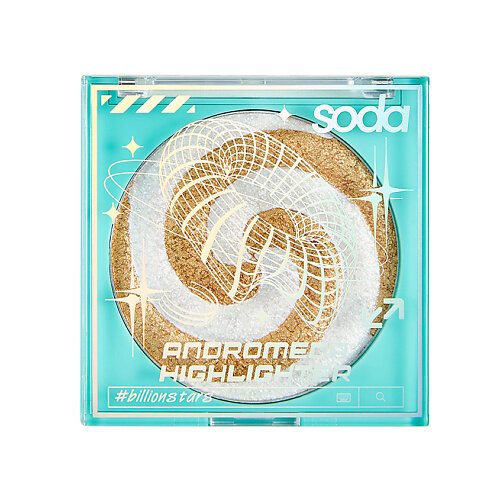 SODA Хайлайтер ANDROMEDA #yourgalaxy, 8 г