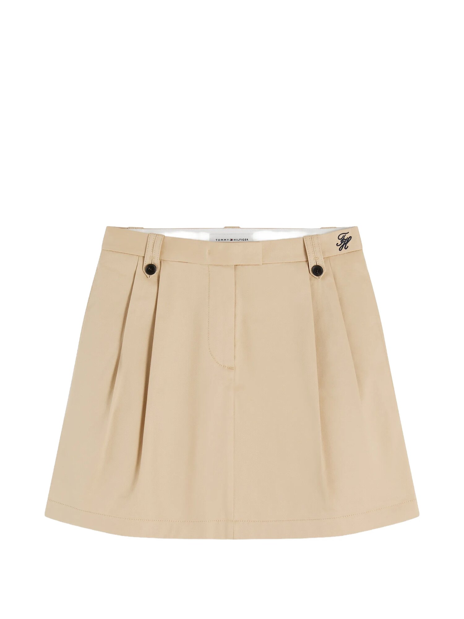 Юбка Pleated embroidered mini skirt
