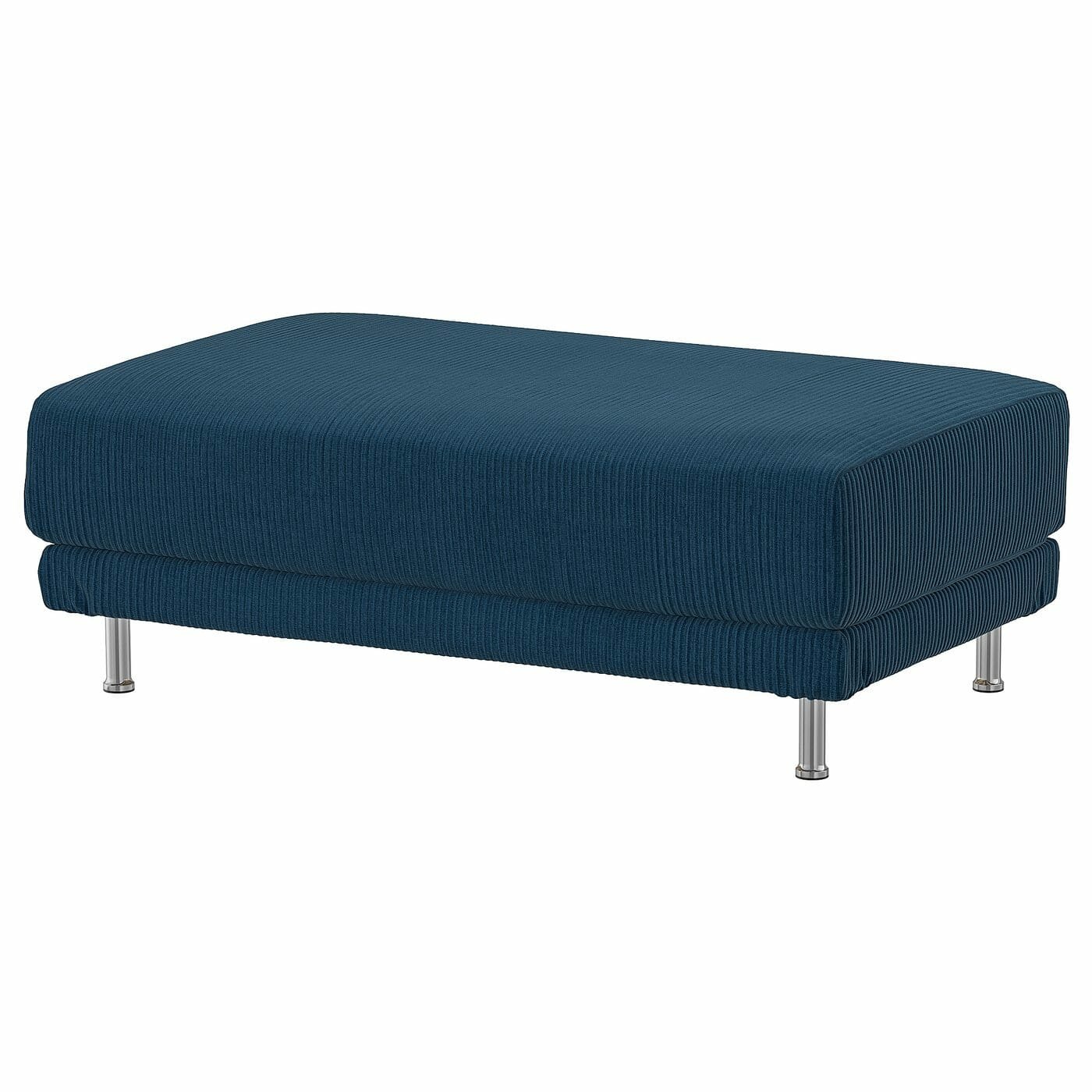Пуф IKEA UPPÅKRA, темно-синий, полиэстер, металл, текстиль, 27 кг